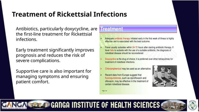 Rickettsia - life cycle and diagnostic methods.pptx | Infectious Diseases | Diseases and Conditions