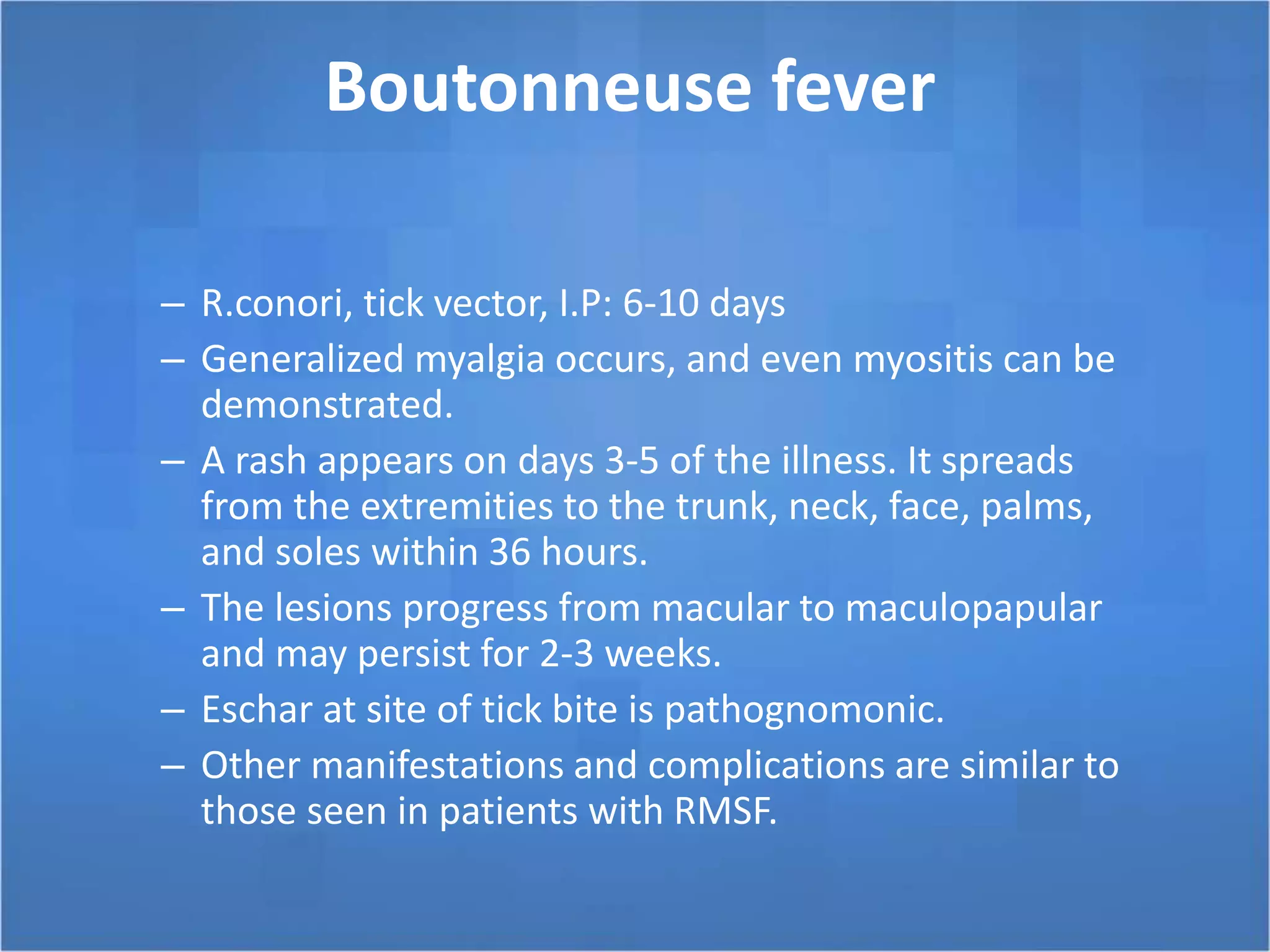 Rickettsial diseases | PPTX
