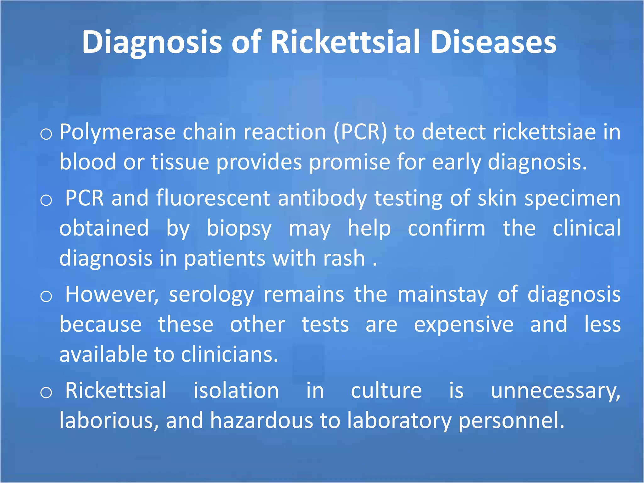 Rickettsial diseases | PPTX