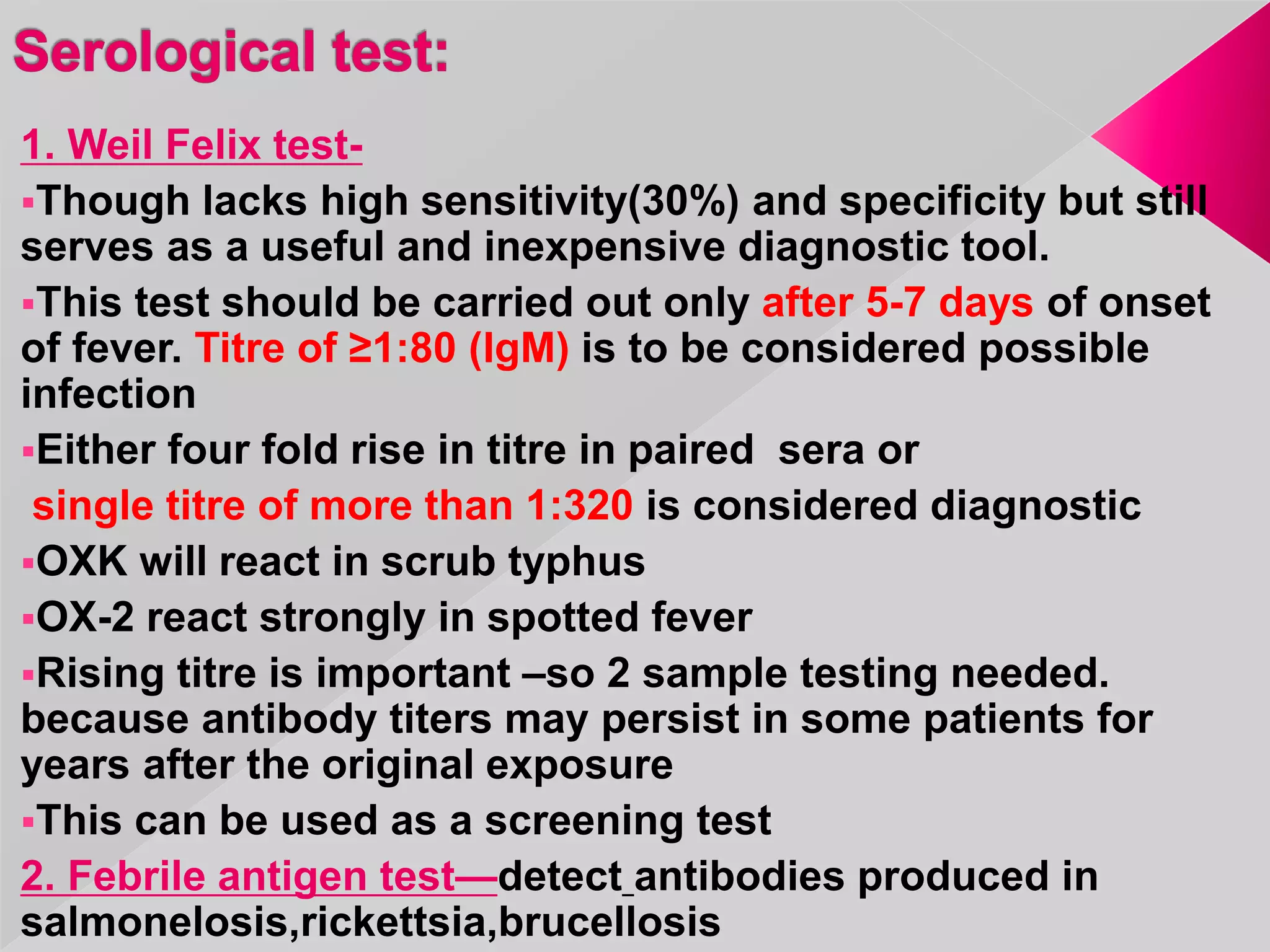 Rickettsial fever | PPTX