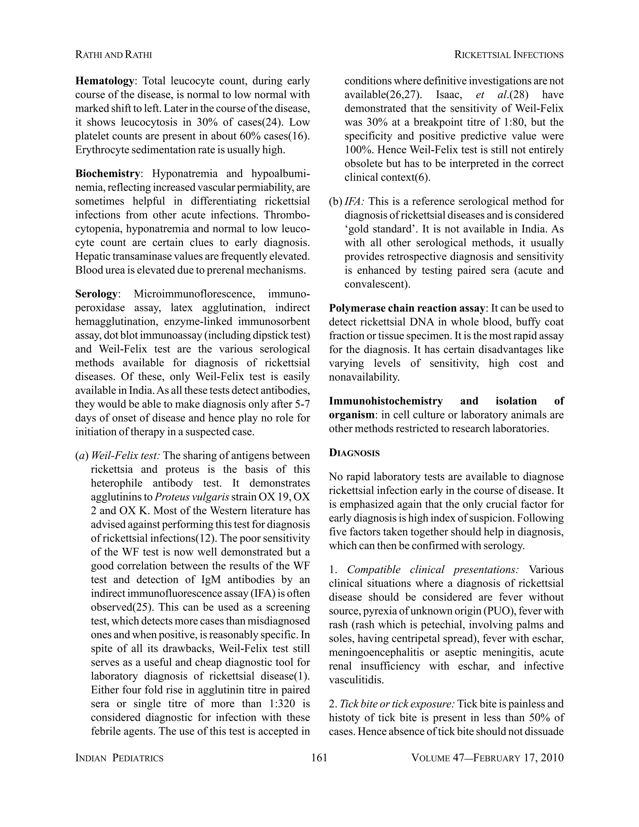 Rickettsial Infections | PDF