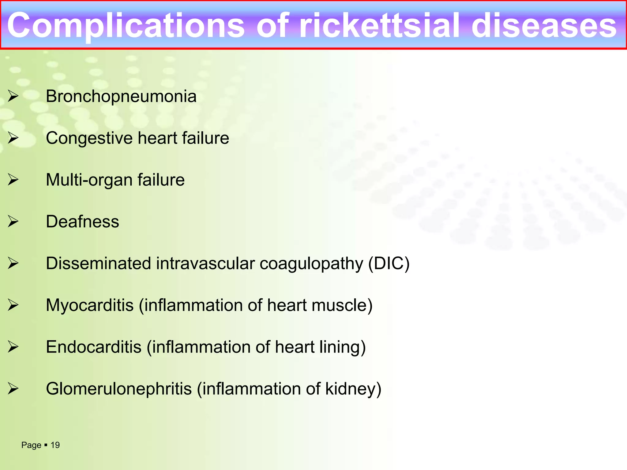 Rickettsia | PPT
