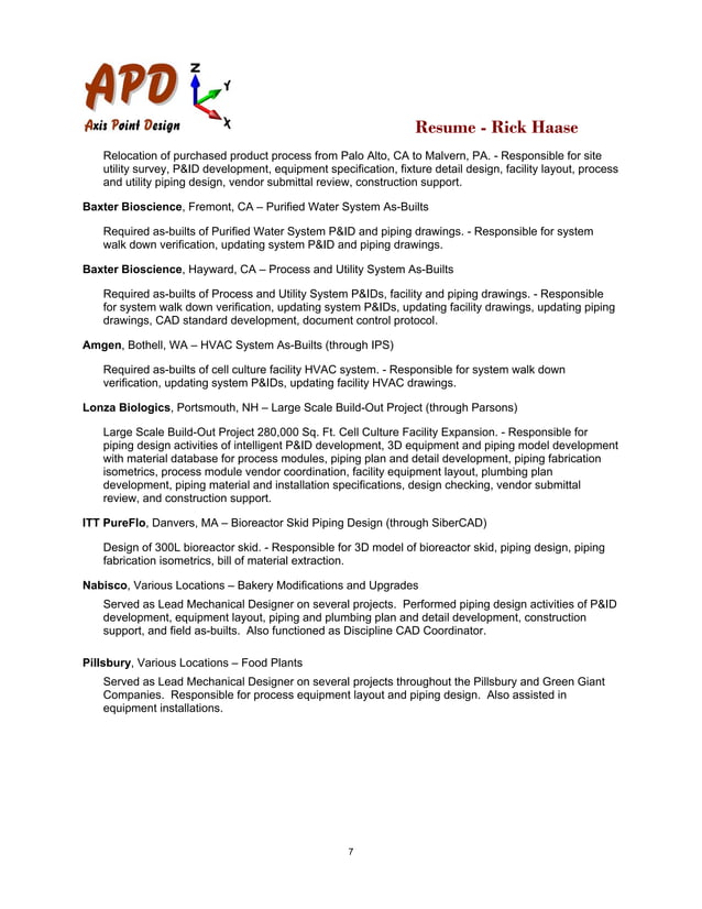 Resume - Rick Haase | PDF
