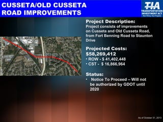 Columbus Consolidated Government T-SPLOST Update | PPT