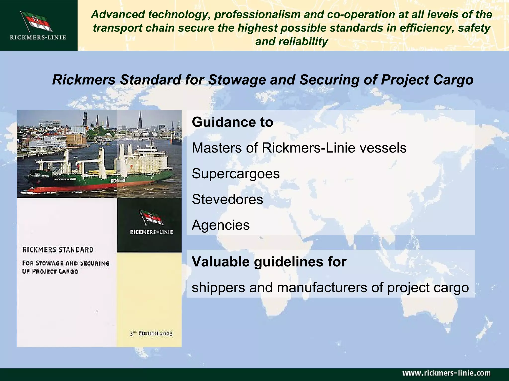 Rickmers Linie General Presentation Feb2008 | PPT