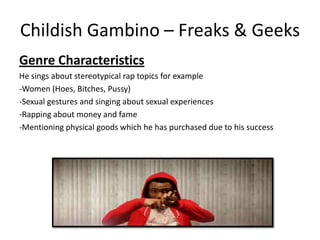 Rick ross childishgambino | PPT