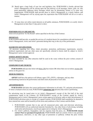 Rev. 5/21/10 RICK ROSS PERFORMANCE RIDER REQUIREMENTS | PDF