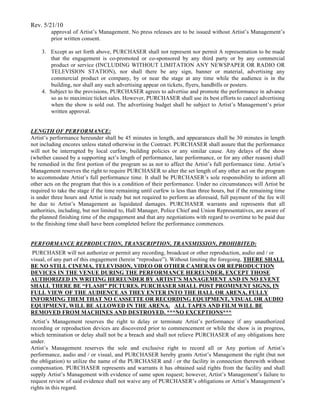 Rev. 5/21/10 RICK ROSS PERFORMANCE RIDER REQUIREMENTS | PDF
