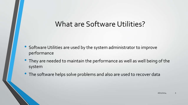 Rick's assignment software utilities | PPTX