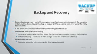 Rick's assignment software utilities | PPTX