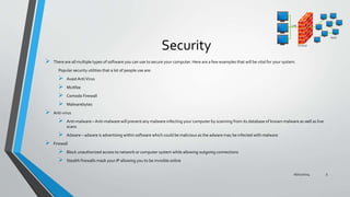 Rick's assignment software utilities | PPTX