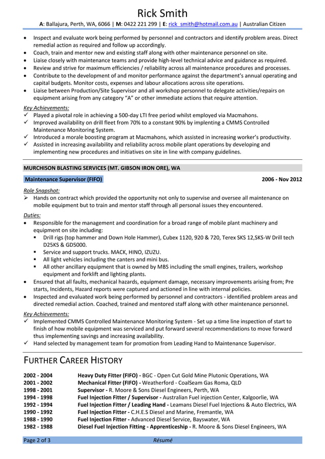 Rick smith resume jun16 | PDF