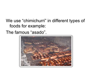 Rick vishal luthra latin american cuisine refers to typical foods, | PPT