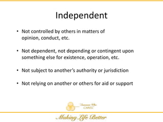 Rick welcome presentation | PPTX