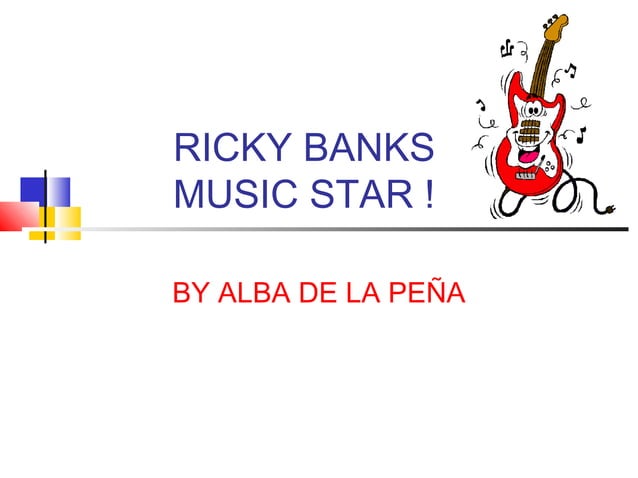 Ricky banks alba s | PPT