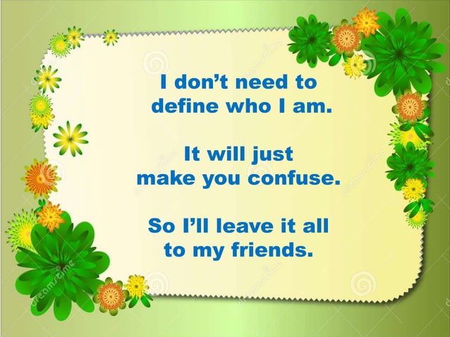 All About Myself | PPTX