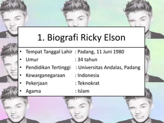 Ricky elson | PPTX
