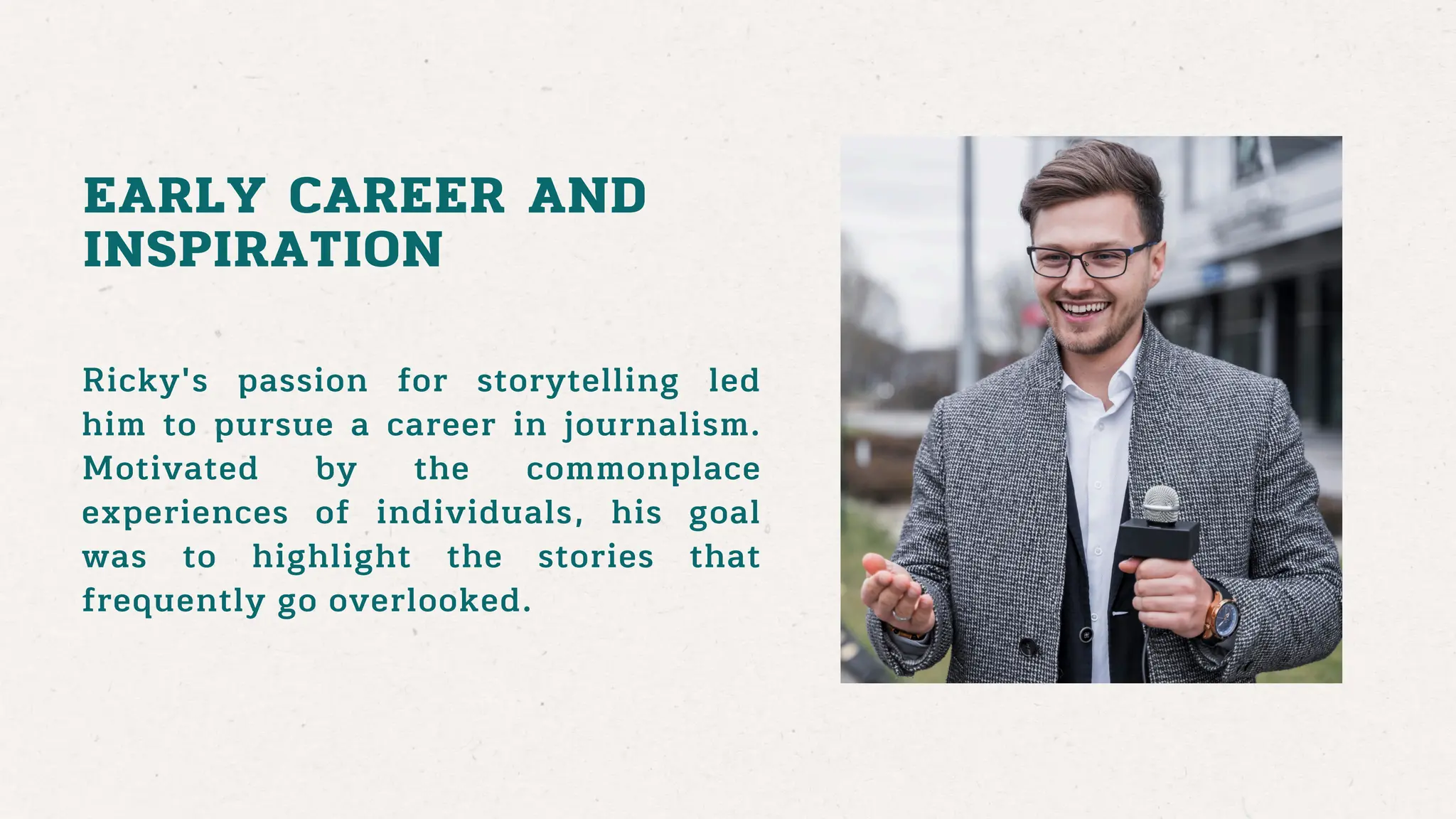 Ricky French: The Journalist Whose Work Is Built Around the Human ...