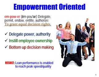 Lean & Agile Thinking Principles for Leaders | PPT