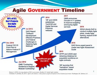 Scaled Agile Framework (SAFe) 4.6 in U.S. Government | PDF