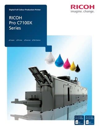 Ricoh pro-c7100 x | PDF