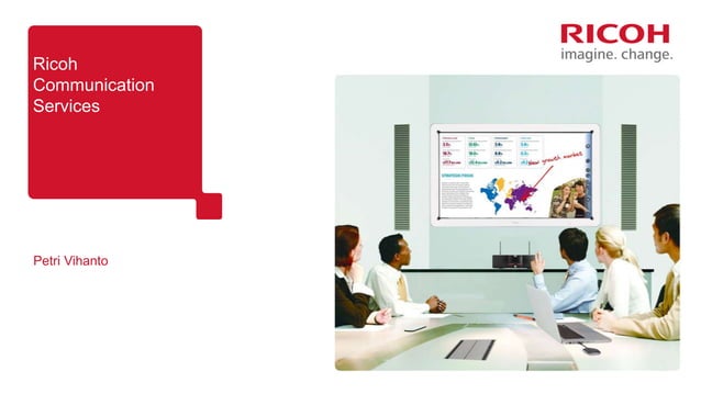 Ricoh cs kioskiratkaisut | PPTX