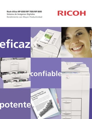 Ricoh MP 4000/ 5000/ 6000 | PDF