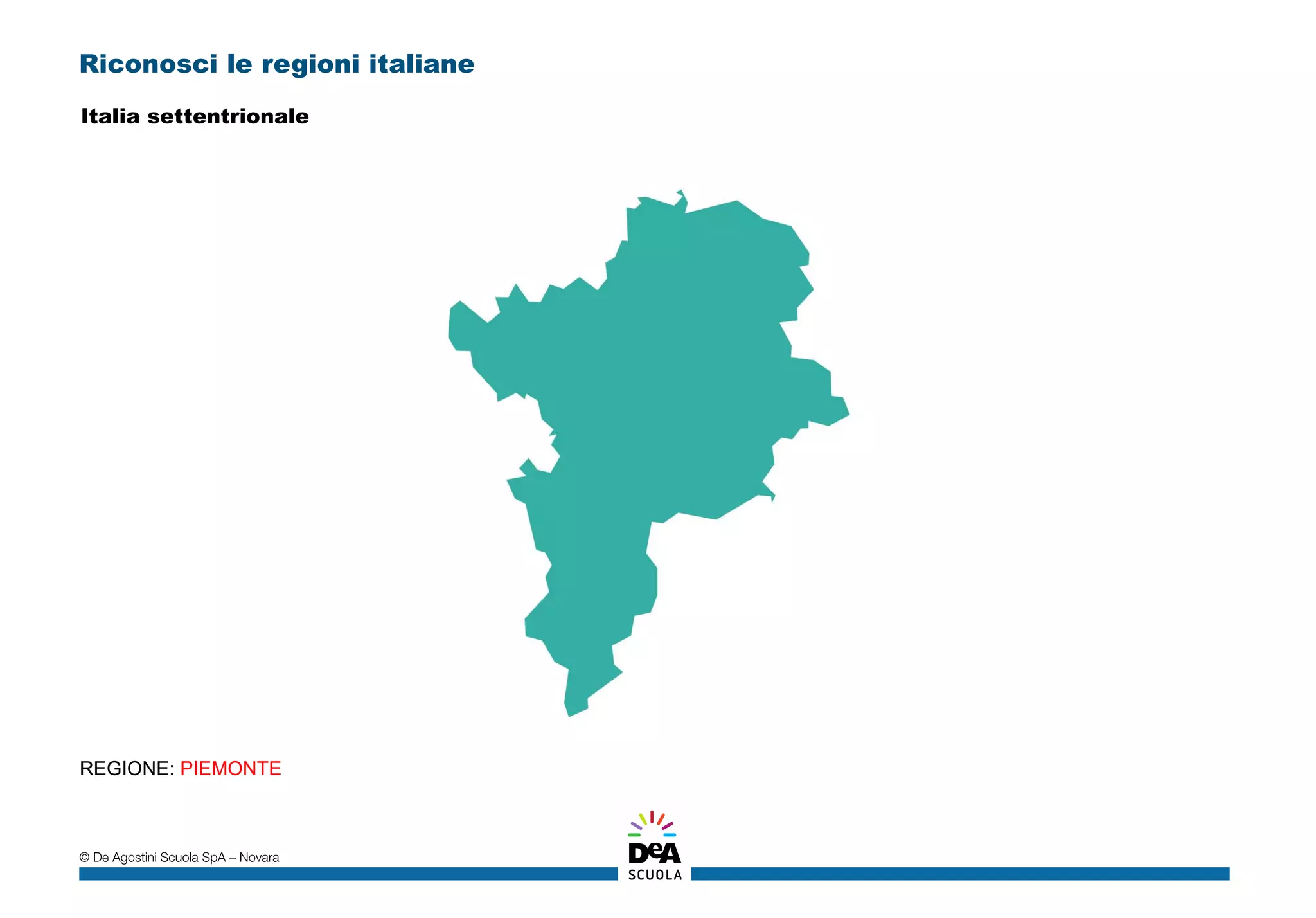 Riconosci le regioni italiane - Italia settentrionale | PDF