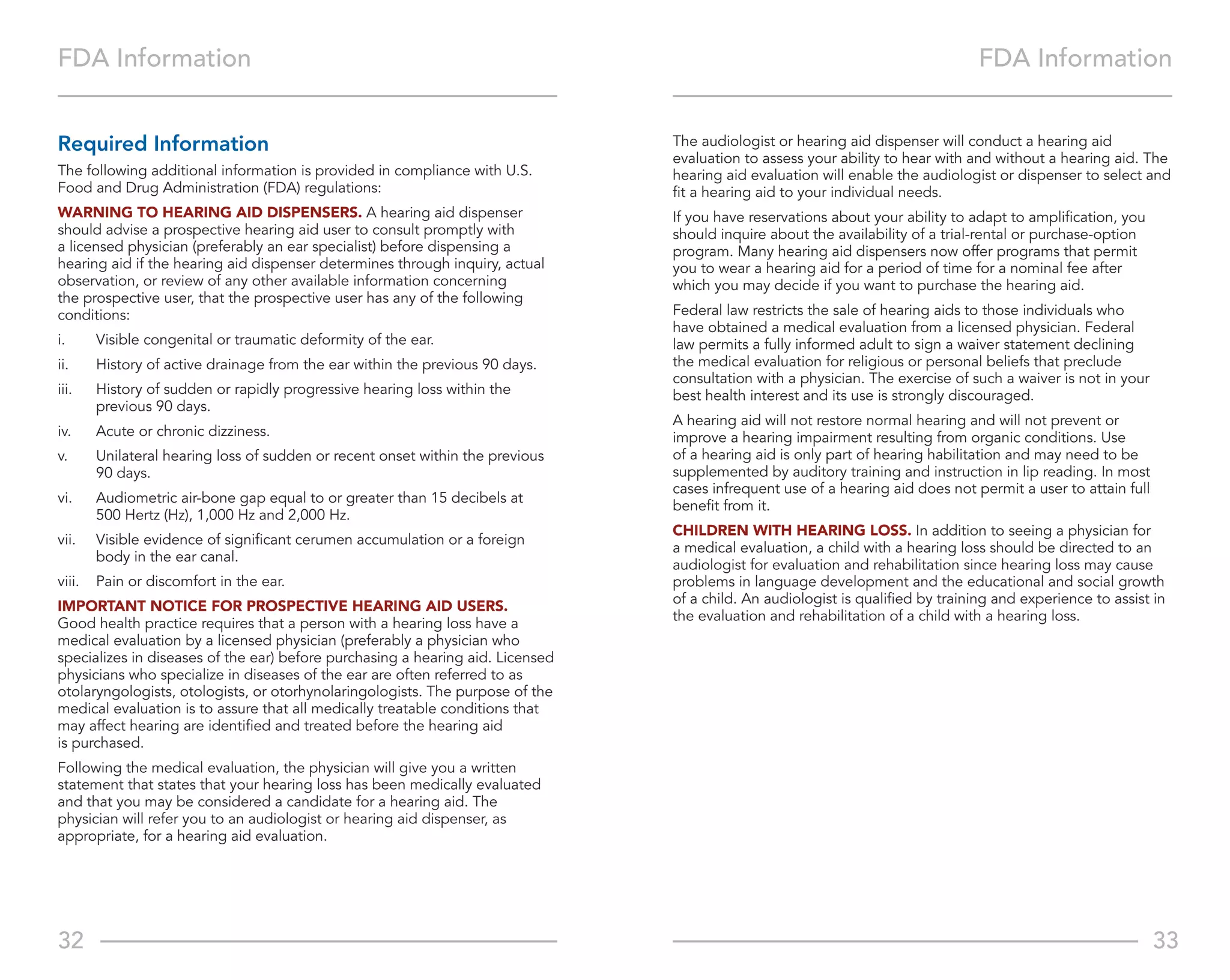 RIC (Receiver in Canal) hearing aid operations Manual | PDF