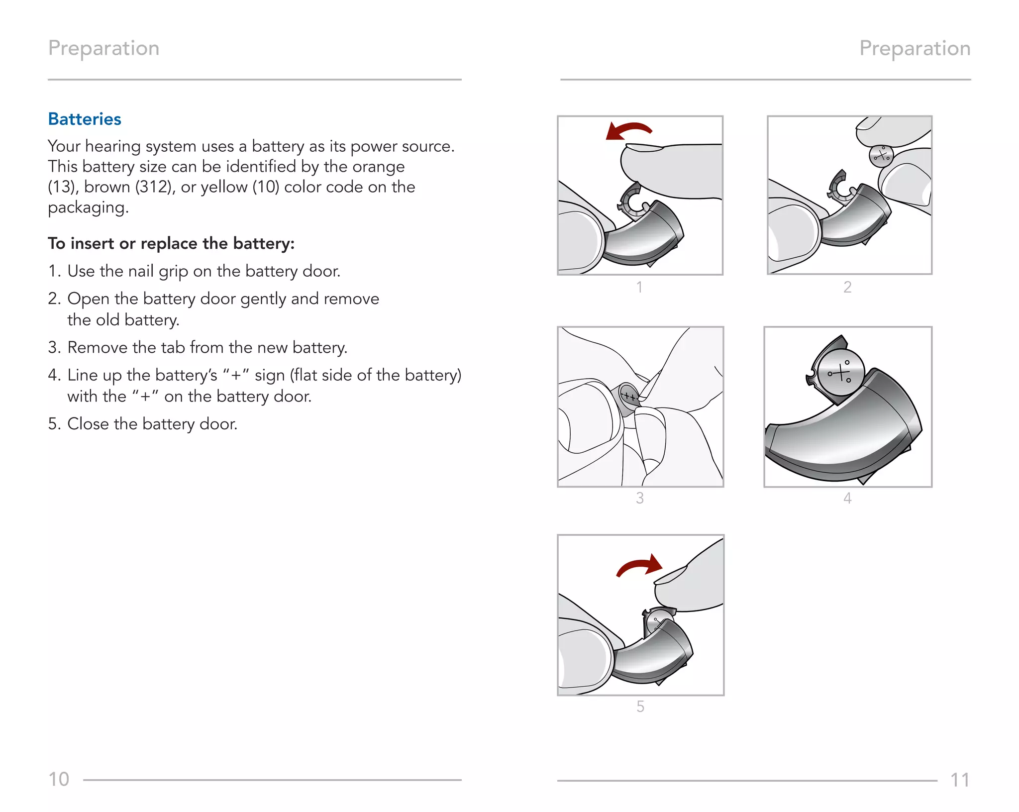 RIC (Receiver in Canal) hearing aid operations Manual | PDF