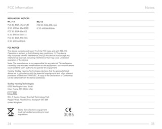 RIC (Receiver in Canal) hearing aid operations Manual | PDF