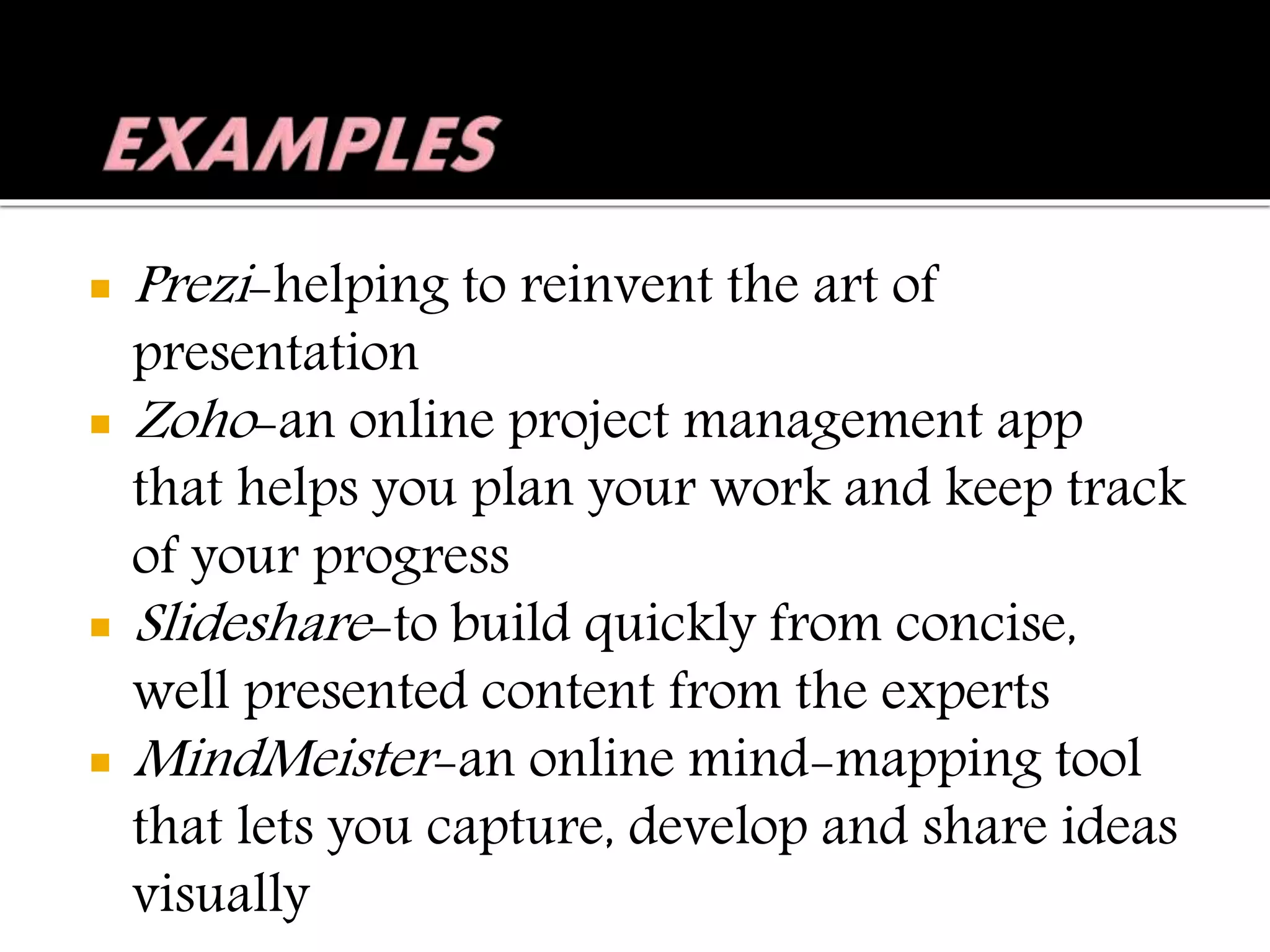 Online Platforms For Ict Content Development Ppt