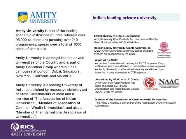 RICS School of Built Environment - Overview