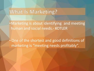 SOCIETAL FORCES & MARKETING | PPTX