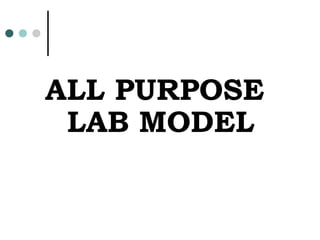 ALL PURPOSE LAB MODEL | PPT