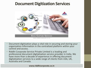 Riddhi corporate services | PPT