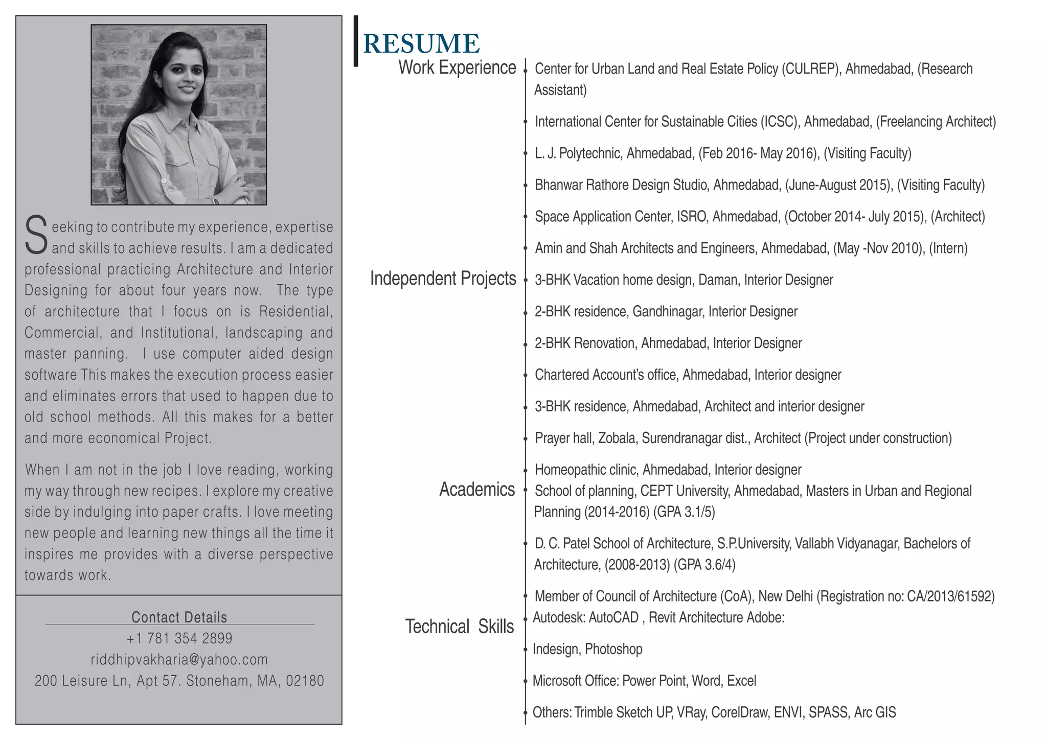 Riddhi vakharia portfolio | PDF | Home Appliances | Home & Garden