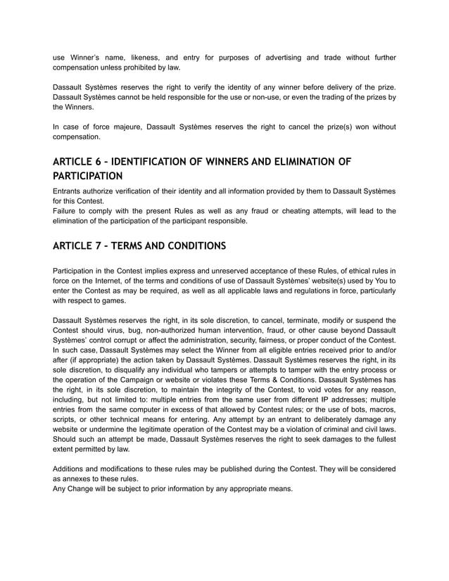 Riddle Contest Rules | PDF | Law