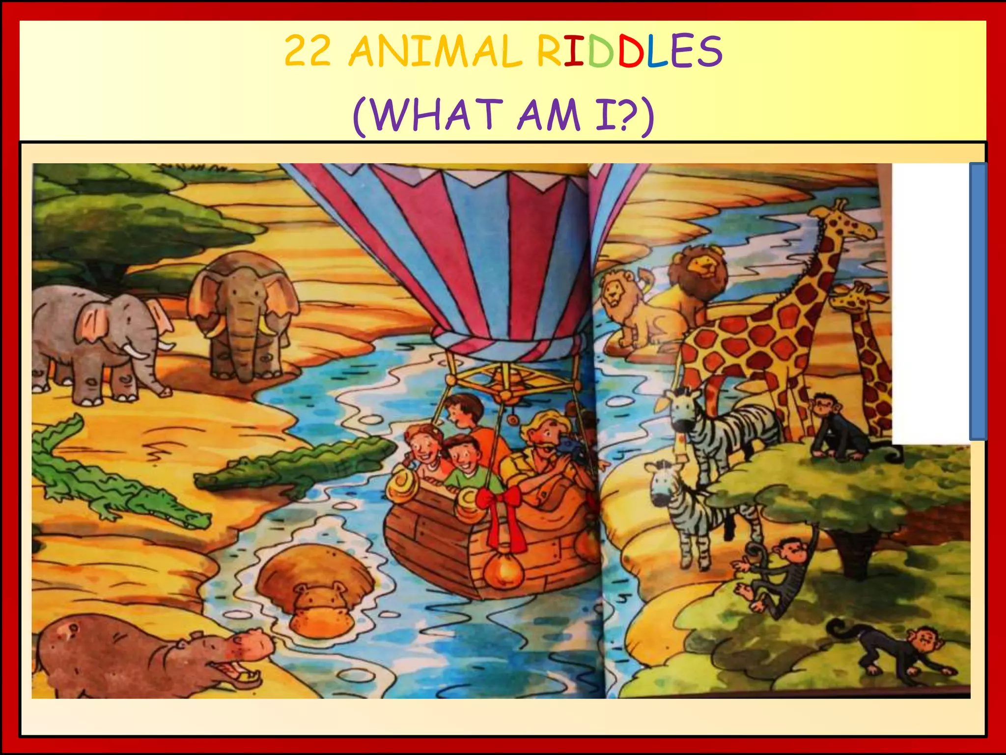 Animal Riddles. | PPT