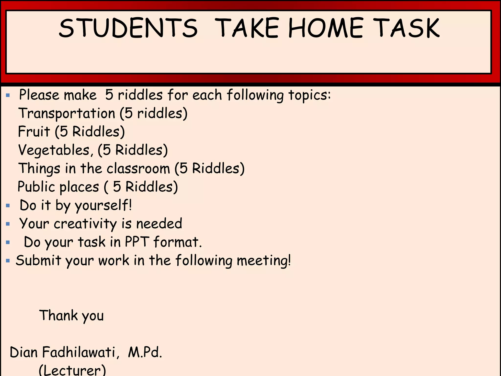 Animal Riddles. | PPT