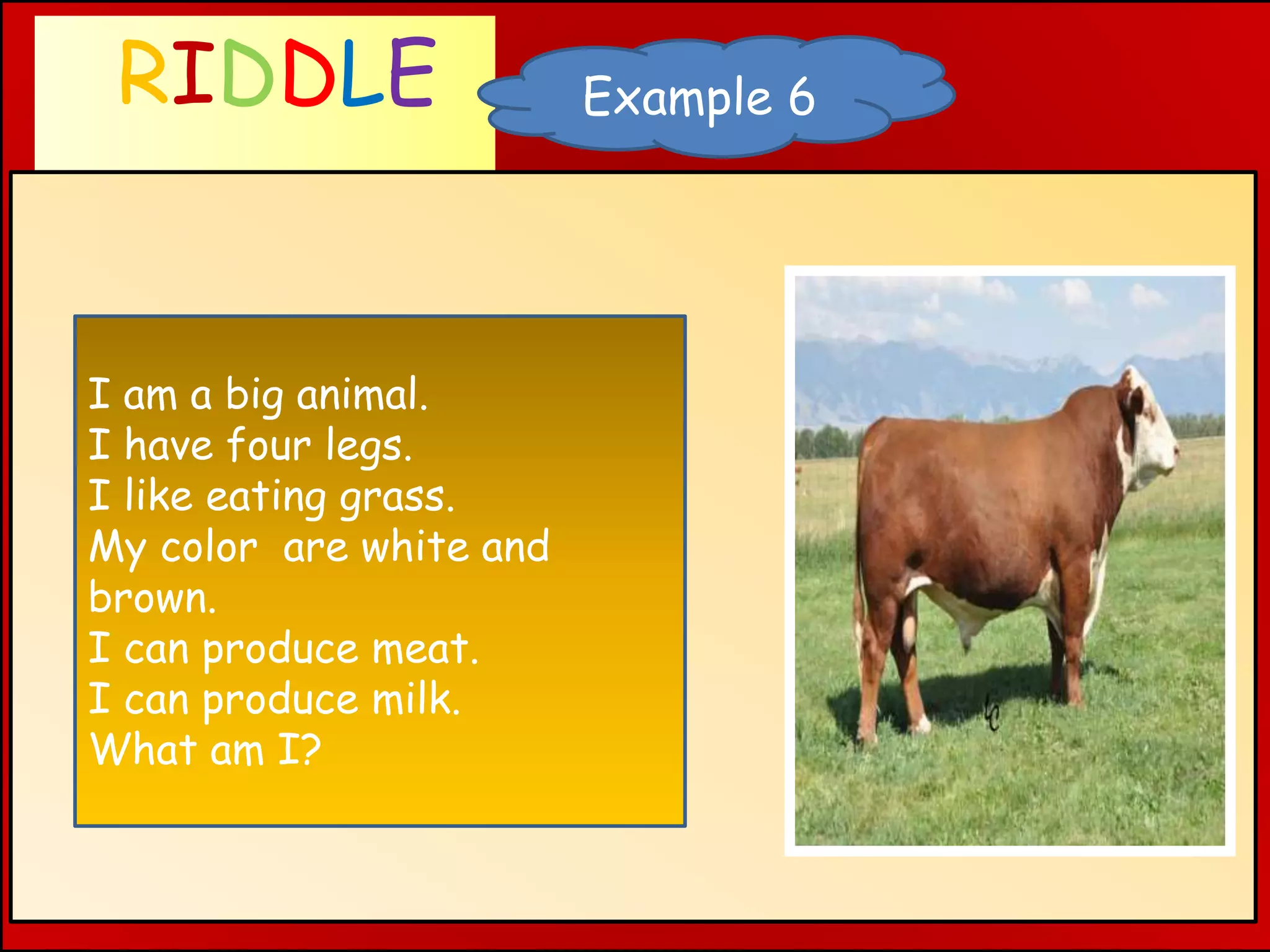 Animal Riddles. | PPT