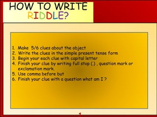 Animal Riddles. | PPT