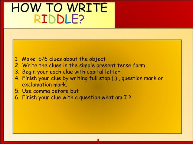 Animal Riddles. | PPT | Homework and Study | Education