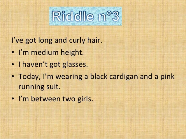 Riddles