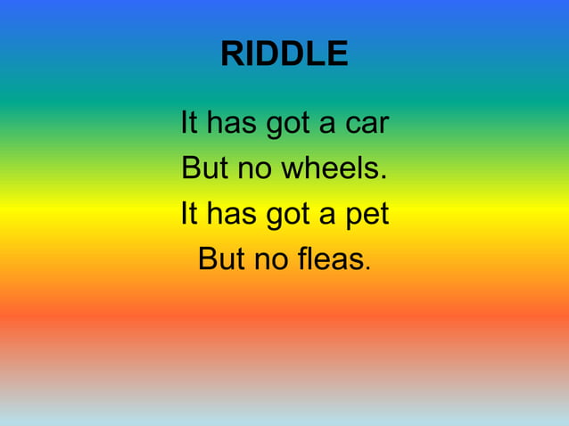 Riddles | PPTX