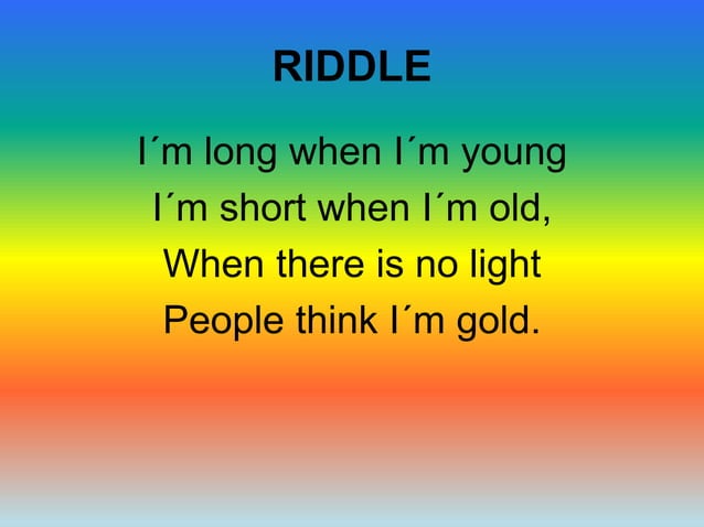 Riddles | PPTX