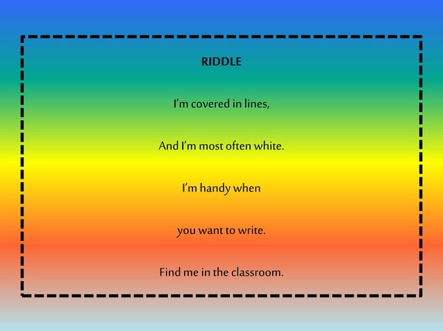 Riddles | PPTX
