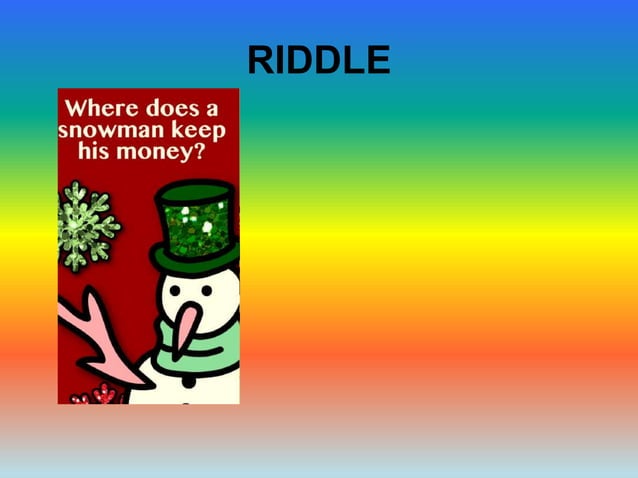 Riddles | PPTX