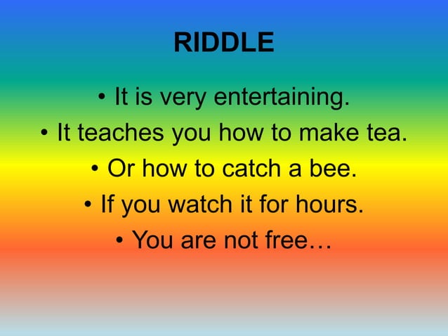 Riddles | PPTX