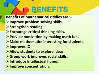 Riddles | PPT